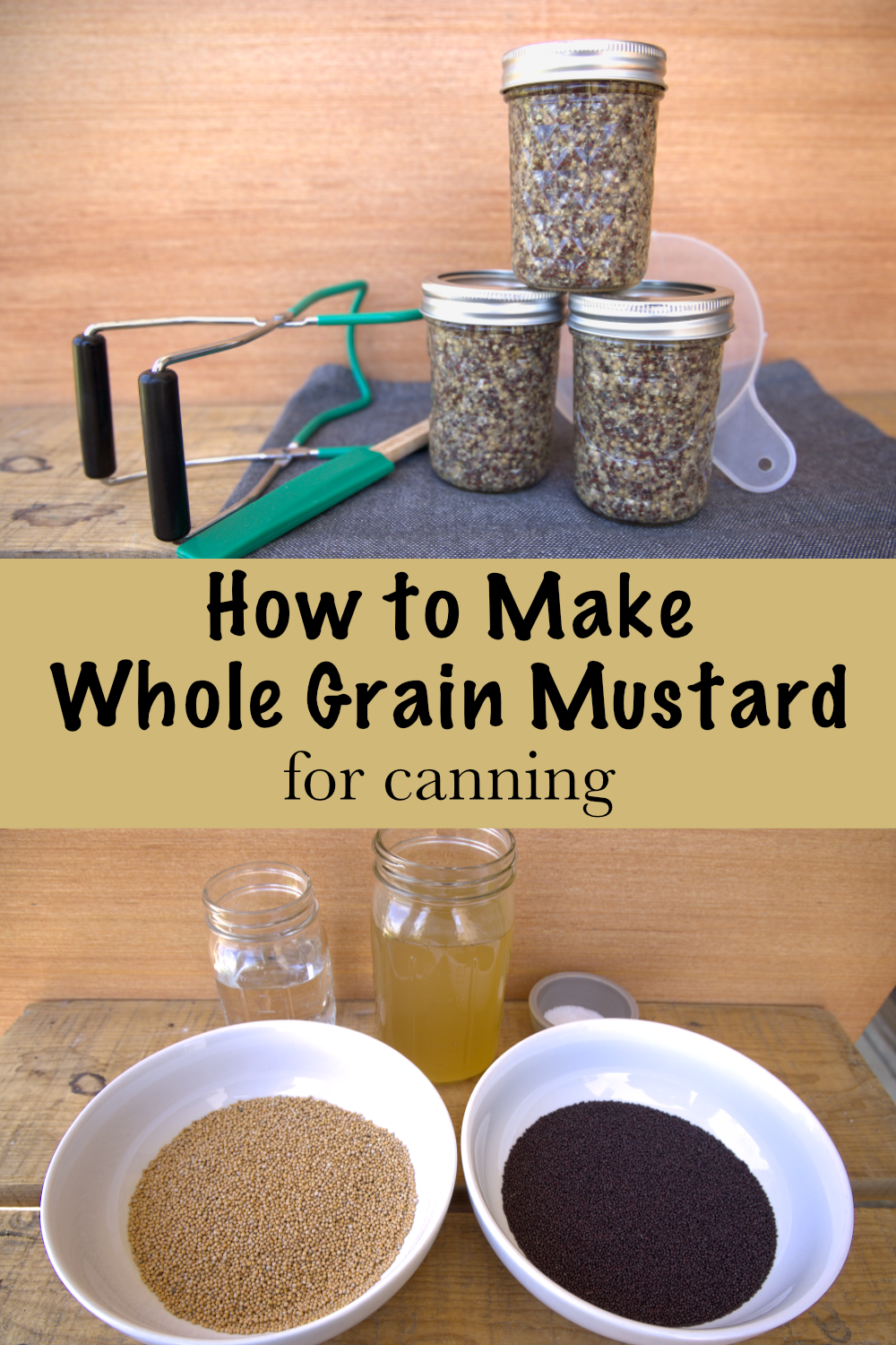 How To Make Wholegrain Mustard _ Homemade Whole Grain Mustard – GCZNU