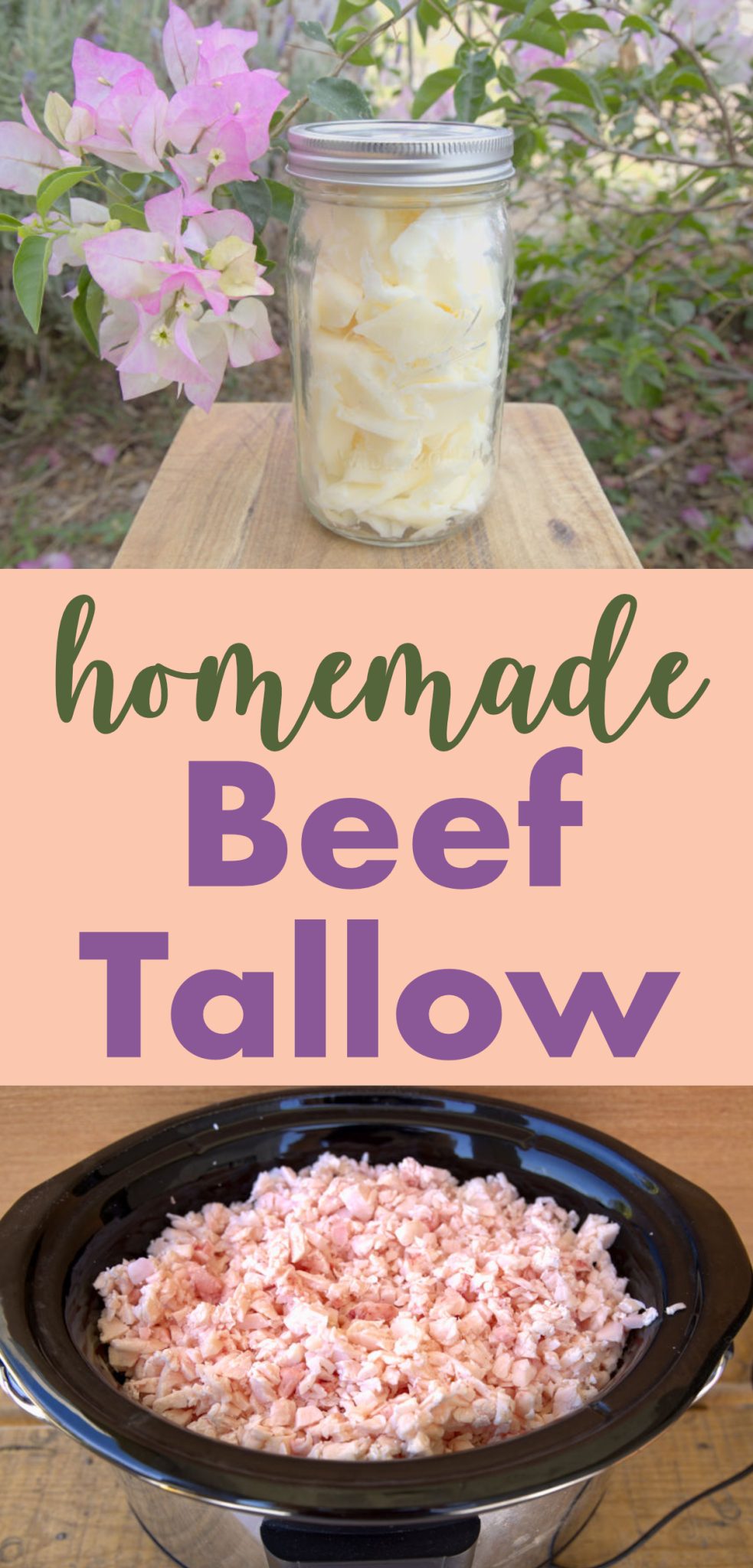 How To Make Beef Tallow - Golden Thyme Homestead