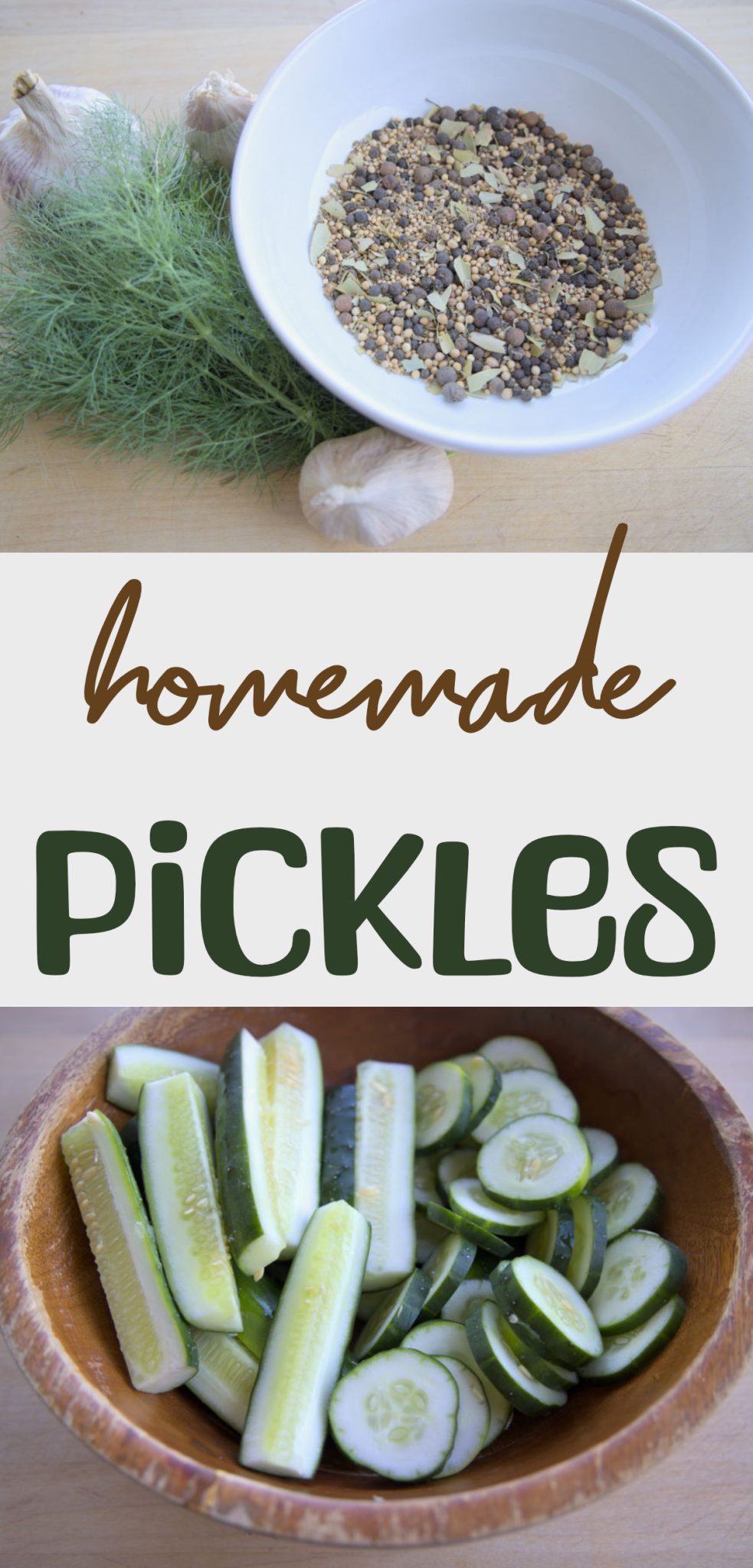 Homemade Pickles - Golden Thyme Homestead